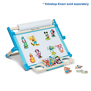 Melissa & Doug Wooden Mickey Mouse Character Magnets (20 pcs) - Cute Fridge Magnets For Toddlers Ages 2+