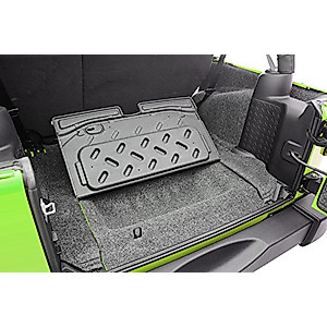 Bedrug - Jeep Cargo Kit | 2011 - 2018 Jeep Wrangler UNLTD JK 4 Door, Cargo Liner w/ Tailgate & Tub Liner | Grey - 5 pc. | BRJK11R4