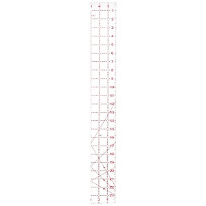 Fiskars Acrylic Ruler, 6x24 Inch