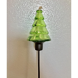 Toland Home Garden Christmas Tree Stake Lanterns - Set of 4