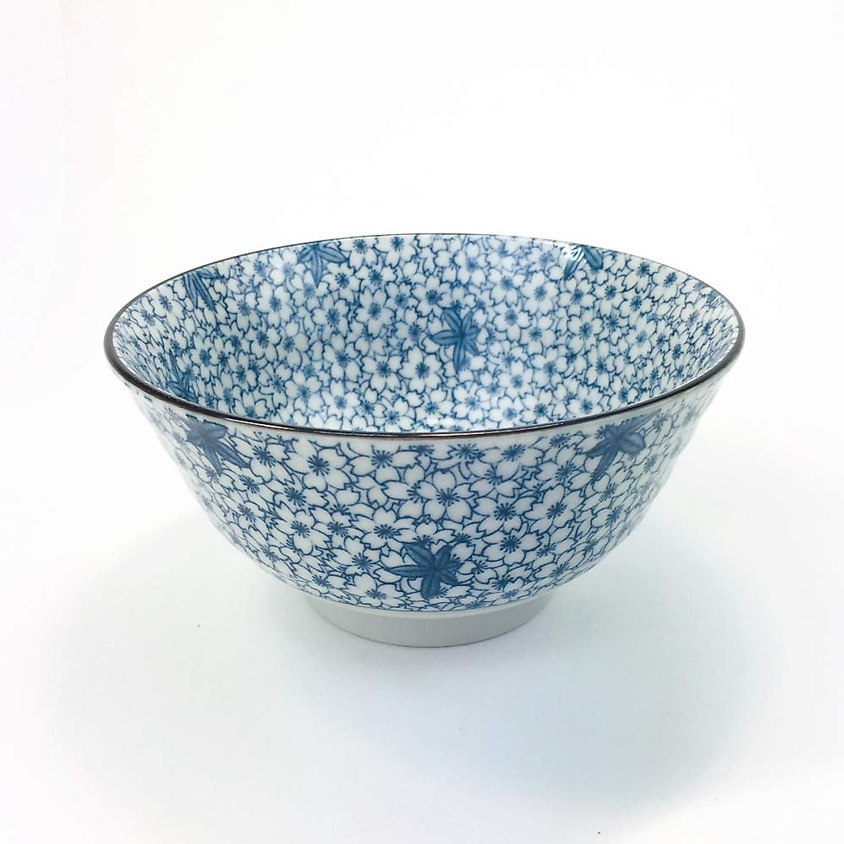 Japanese Mino Ware Chawan 5.0 inches Rice Bowls 5 patterns with Gift Box set, ceramic mino yaki