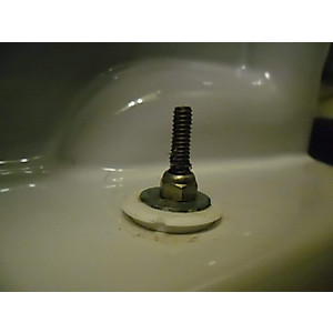 Stinky John's Tall Toilet Bolt Caps: Don't Cut Those Bolts! 100% Made in USA, toilet bolt caps, toilet bolt covers, toilet screw covers (Universal Fit, 2 Pack)