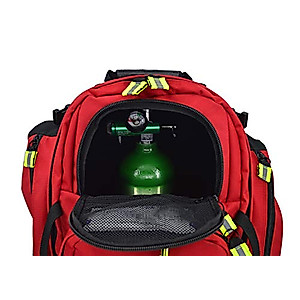 Lightning X TacMed ALS Oxygen Trauma Backpack w/Modular Pouch System - RED