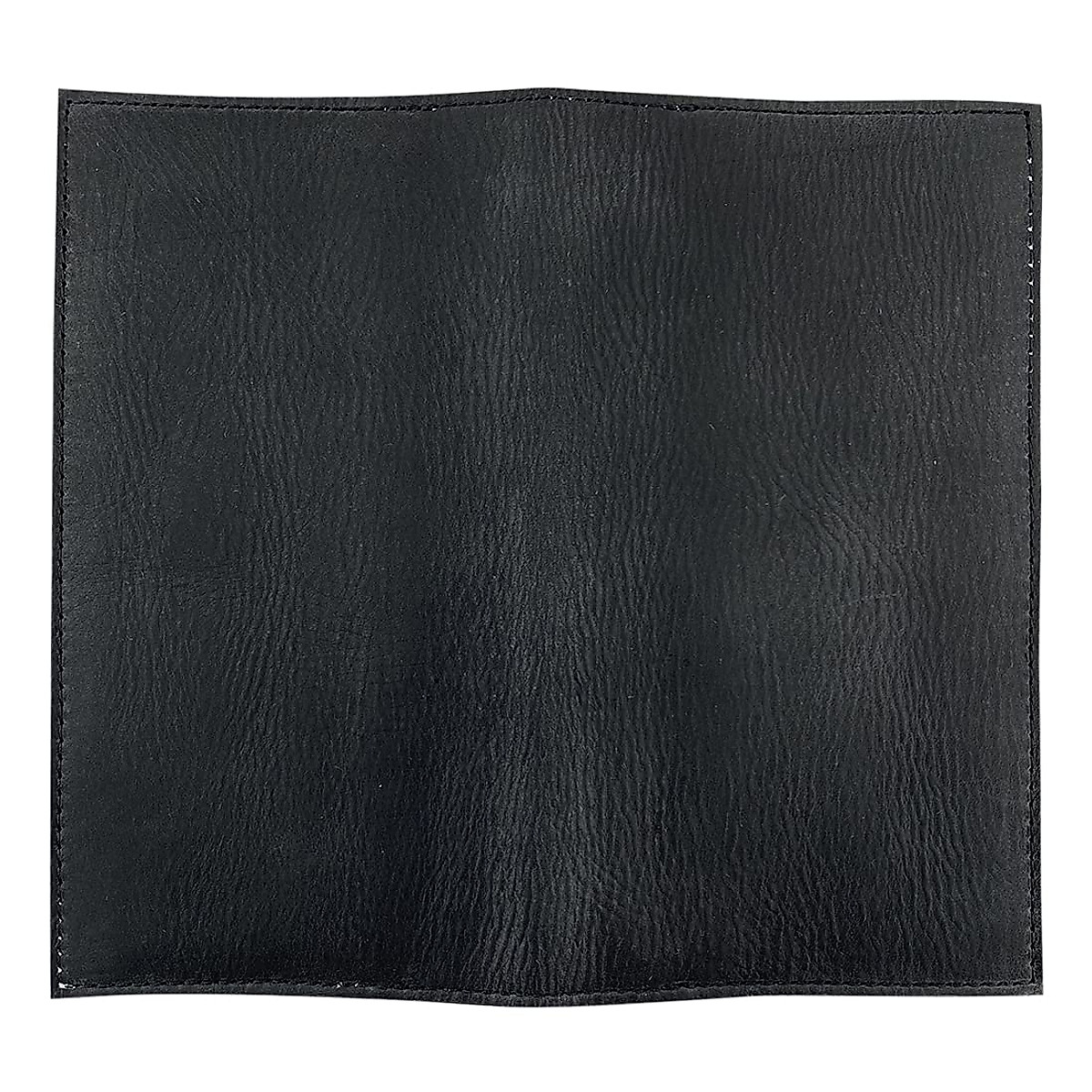 Hide & Drink, Checkbook Cover, Minimalist Organizer, Check Presenter, Bill Holder for Waiter and Waitress, Restaurant Accessories, Full Grain Leather, Handmade, Charcoal Black