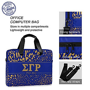 BBGreek Sigma Gamma Rho Official Vendor - Laptop Bag or Tablet Case - 1922 - Greek Letters - SGRho - Sorority Paraphernalia