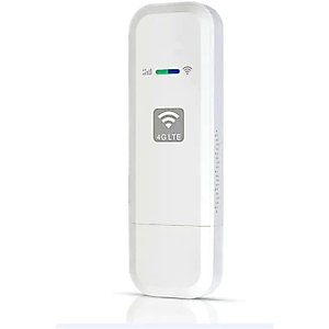 4G LTE USB Wireless Router with SIM Card Slot, High Speed Portable Mini WiFi Hotspot Devices