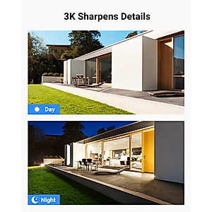 ANNKE H500 8CH 4pcs 3K 5MP Camera PoE Security System, H.265+ NVR with 2TB Hard Drive, Outdoor Bullet IP Cam, Color Night Vision, Built-in Mic&SD Card Slot, Smart Motion Detection, Works with Alexa