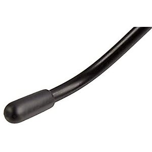 3.5mm Wired Condenser Headset Microphone, Flexible Wired Boom Conference Speech Speaker for Coaches, Tour Guides,Presentations （cord length 3.3ft）