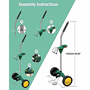 BRILAW Plant Dolly Caddy for Potted Plant,Adjustable Grip Arm Garden Flower Pot Mover with Fastening Cinch Strap