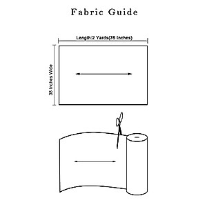 YYCRAFT 2 Yards Thick Soft Felt by The Yard Fabric 38 Inch Wide DIY Arts & Crafts Sewing-Purple