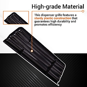 BlueStars 2206670B Refrigerator Dispenser Grille - Compatible with Whirlpool & Kenmore Models - Replaces WP2206670B W10171993 W10189532 WP2206670BVP