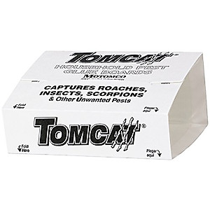 Tomcat Household Pest Glue Boards (Roaches, Insects, Scorpions Spiders) (8 Boards)