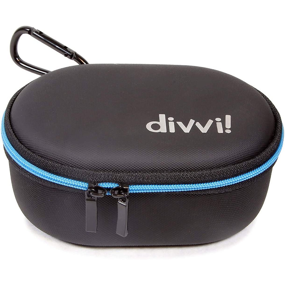 JBL Clip 4 Portable Bluetooth Wireless Speaker Bundle with divvi! Protective Hardshell Case - Black