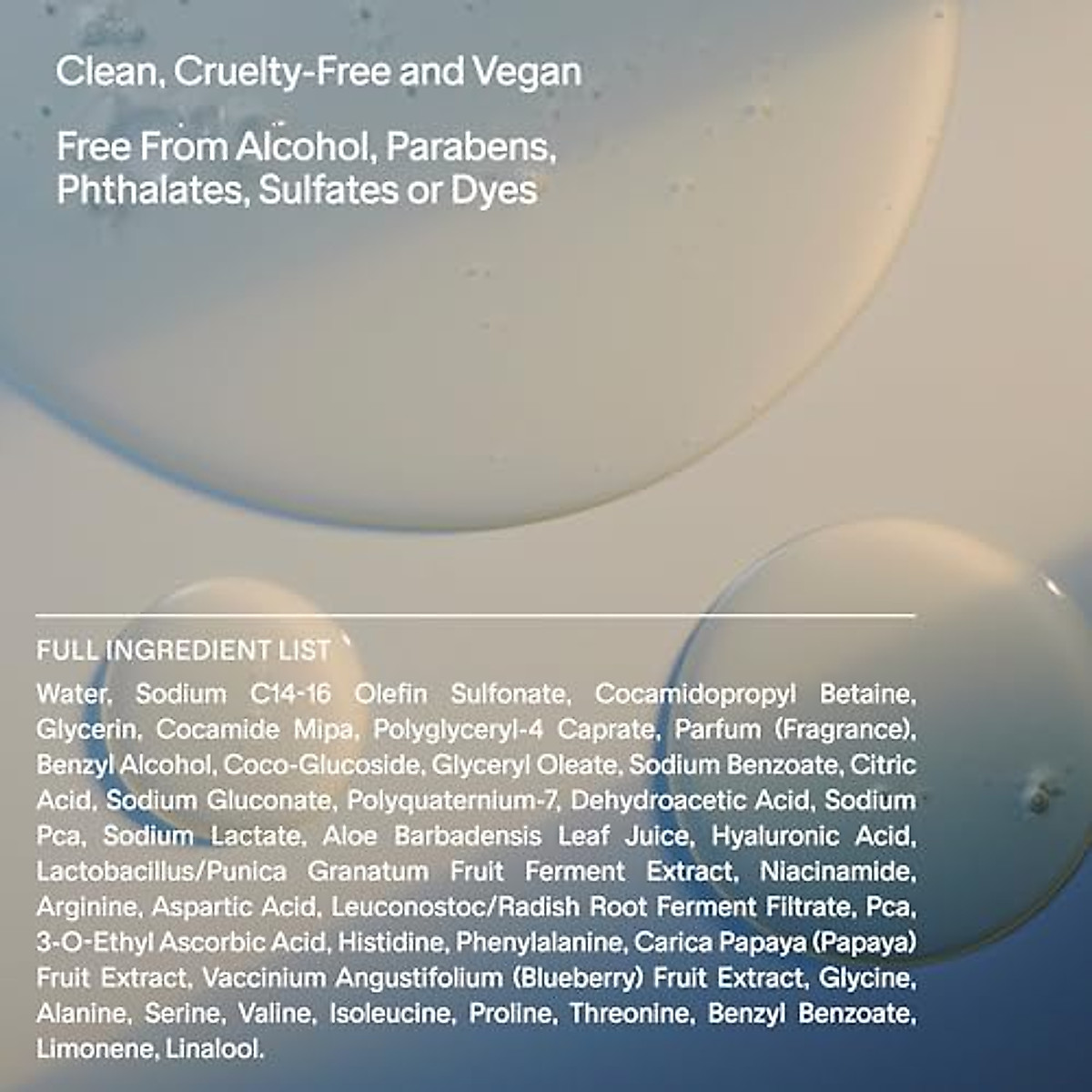 SALT & STONE Antioxidant-Rich Body Wash - Santal & Vetiver | Cleanse, Nourish & Soften Skin with Niacinamide & Hyaluronic Acid | Free From Parabens, Sulfates & Phthalates (15.2 fl oz)