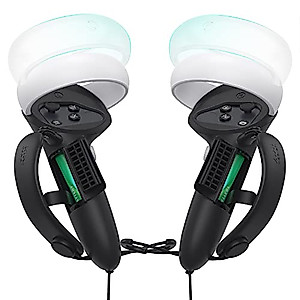 KIWI design Controller Extend Grips and VR Weight Controller Fitness Accessories Compatible with Quest 2