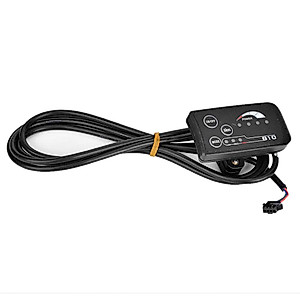 10Pcs Ecotric Led Display-Display Ebike 810 - Electric Bicycle 810 LED Display LCD Panel Electric Vehicle Instrument with 4-Wire Cable Control Panel