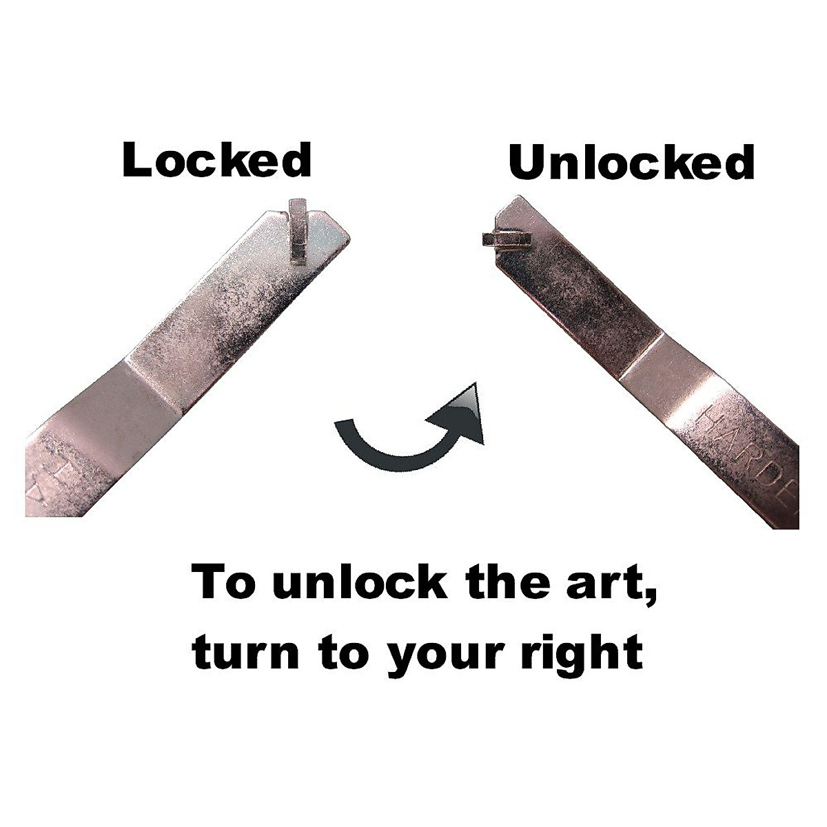 T-Screw Security Picture Hanger Wrenches - 15 Pack - T Screw Wrench for Picture Security Lock