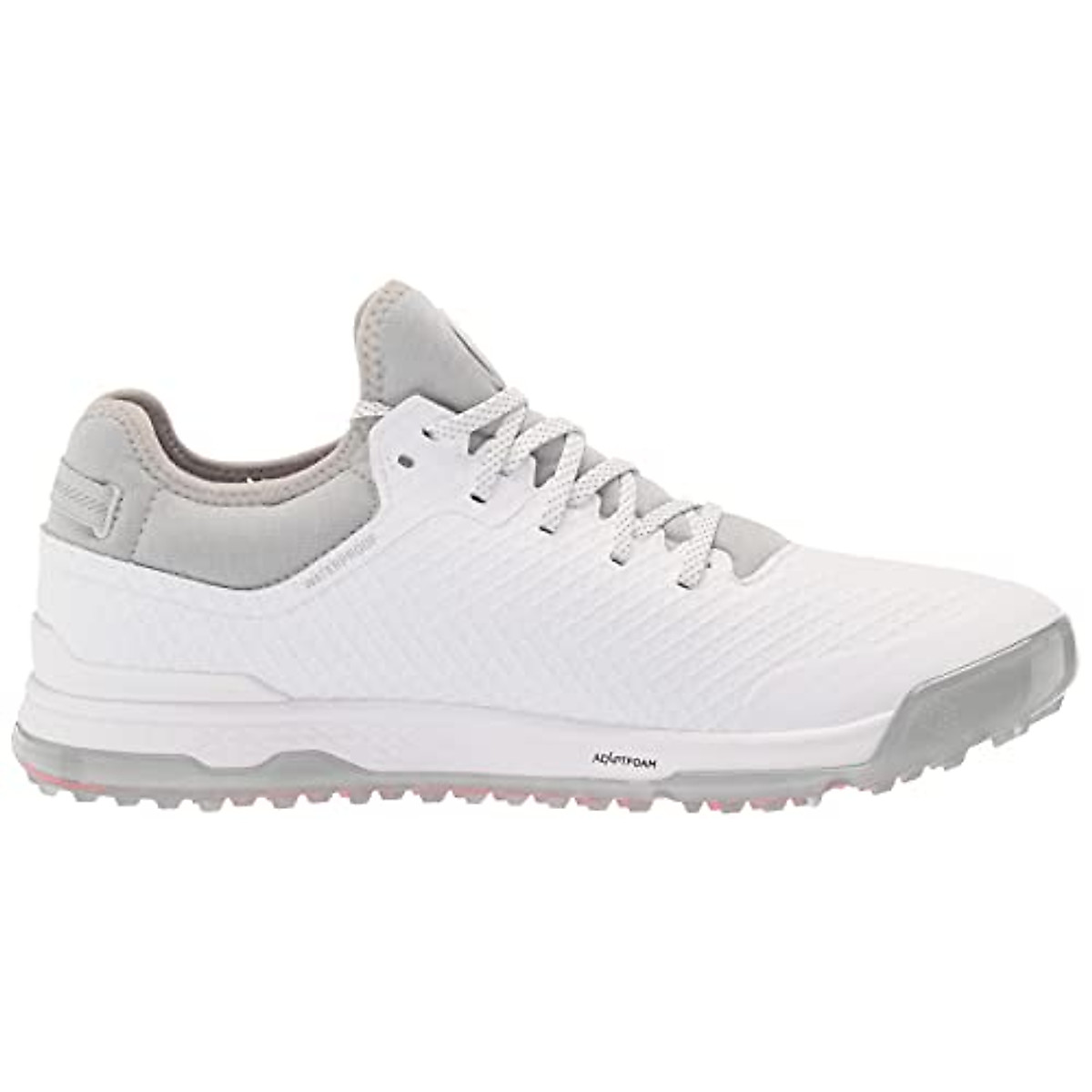 PUMA Men's Proadapt Alphacat Golf Shoe, White/High-Rise, 10.5