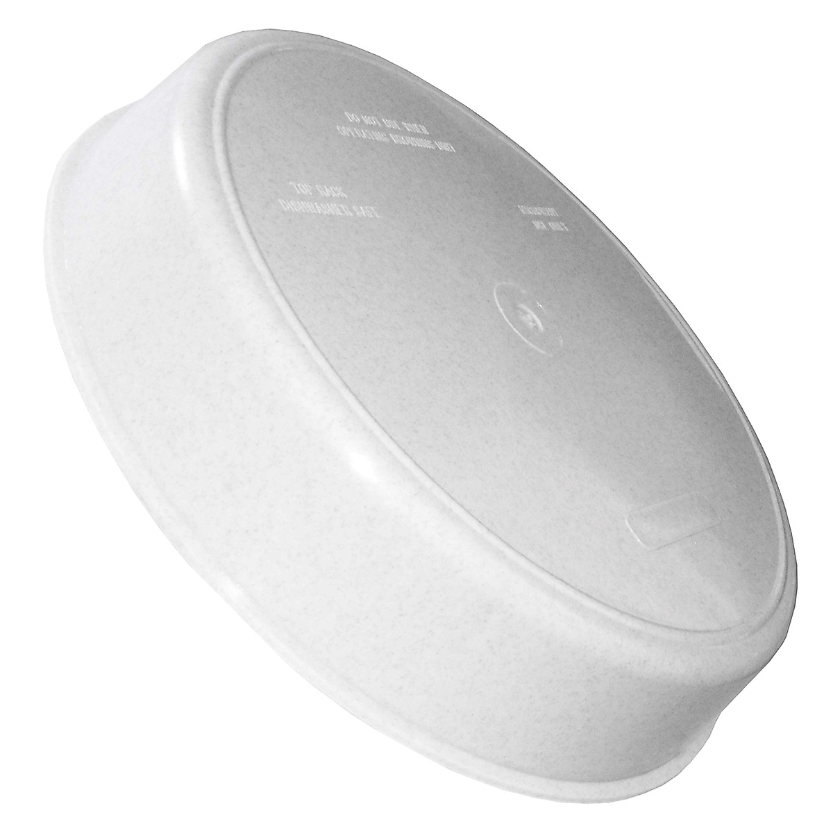 Rehabilitation Advantage High Sided Partitioned Dish with Lid, Gray (Pack of 2)