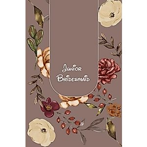 junior bridesmaid notes: Junior Bridesmaid Notes for gift for girls