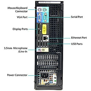 Dell Optiplex 7010 SFF Premium Business Desktop PC, Intel Core i7 Processor, 8GB DDR3 RAM, 500GB HDD, DVD/-RW, Radeon 7470 Graphics, Windows 10 (Renewed)