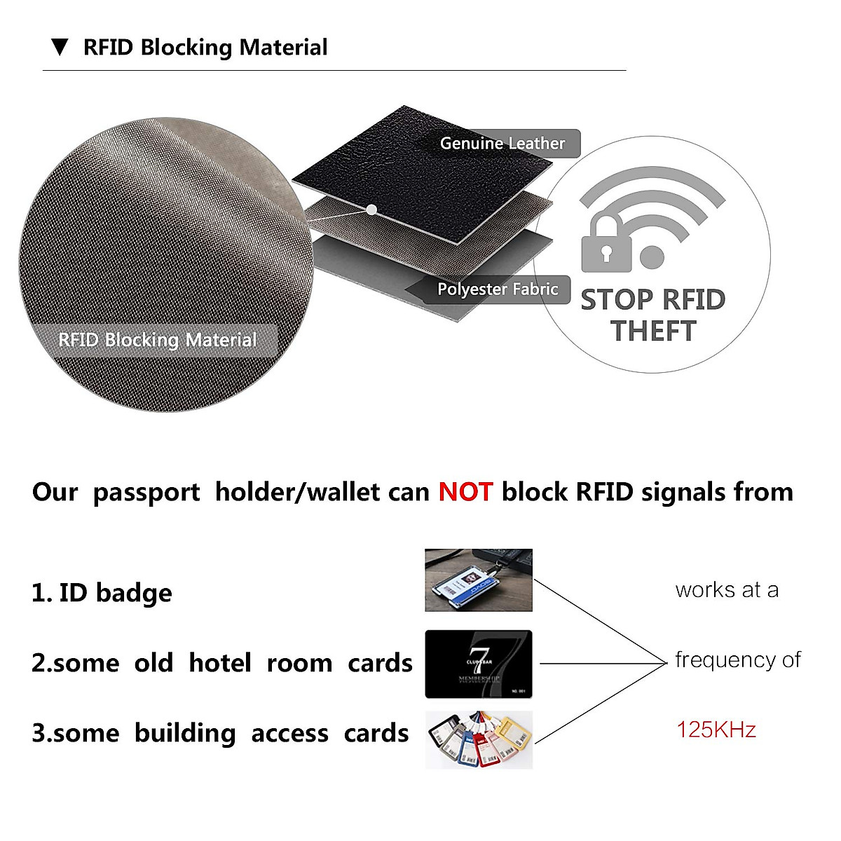 BOSTANTEN Womens Leather Wallets RFID Blocking Large Capacity＆Leather 15.6 inch Laptop Backpack Computer Bag