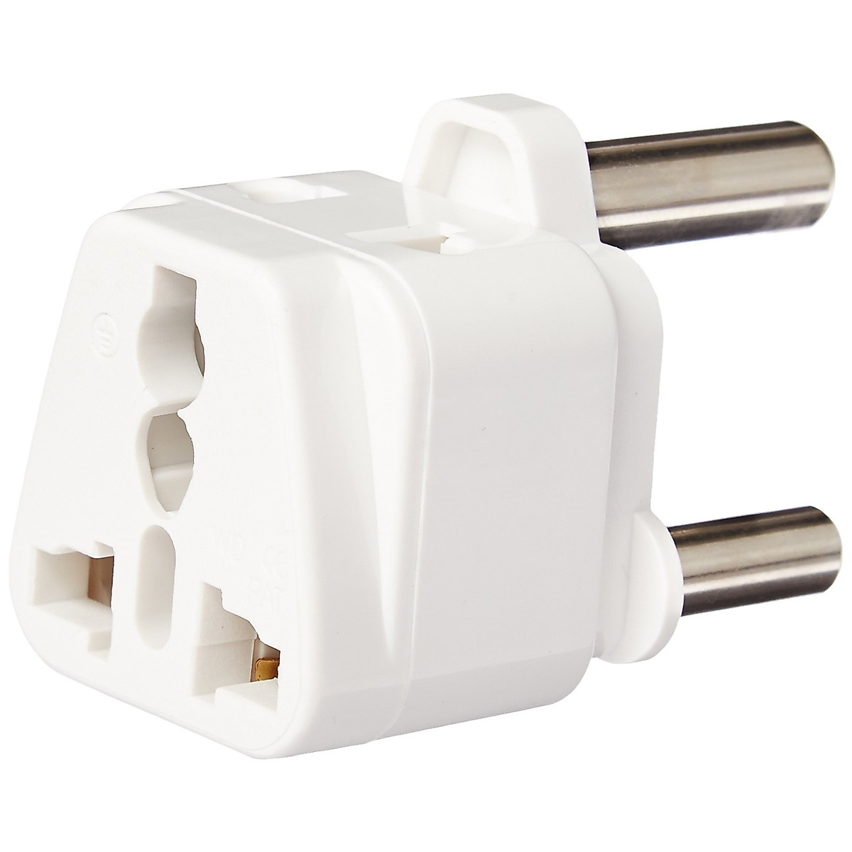 CKITZE BA-10LA Grounded Universal 2 in 1 Plug Adapter Type M for South Africa & more - CE Certified