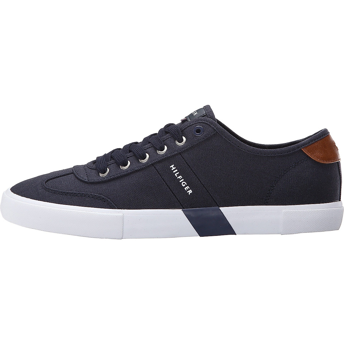 Tommy Hilfiger Men's Pandora Sneaker, Navy Canvas 404, 8.5M