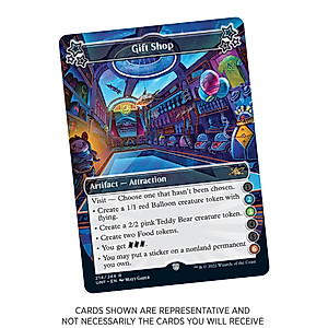 Wizards of the Coast Unfinity Collector Booster Box | 12 Packs + Box Topper (181 Magic Cards)