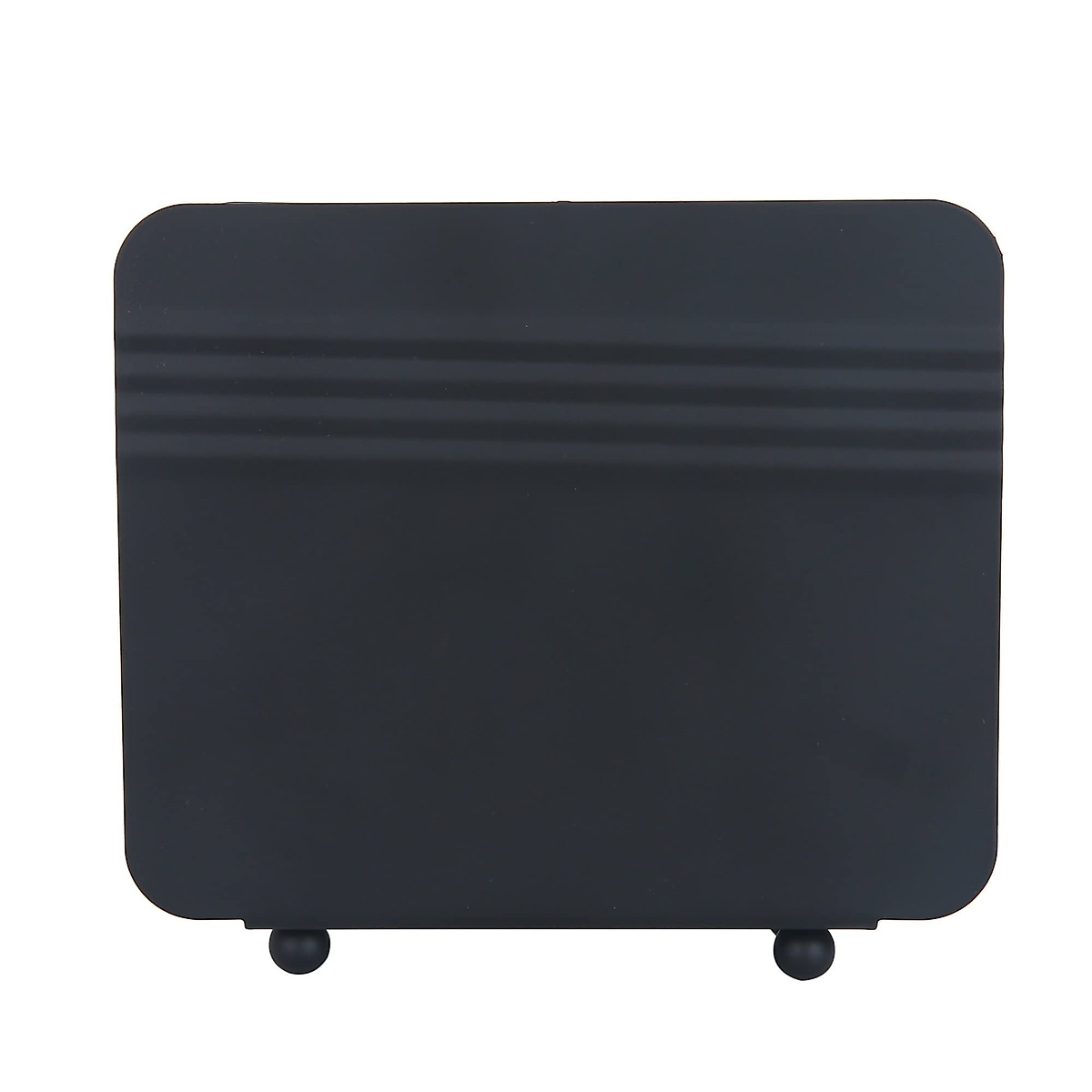 Napkin Holder, 2 Pack Paper Napkin Holders Tissue Dispenser Matte Black Finish for Kitchen Countertops, Dining Table, Picnic Table