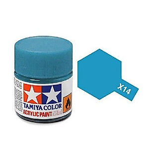 Tamiya Models X-14 Mini Acrylic Paint, Sky Blue