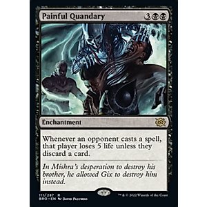 Magic: the Gathering - Painful Quandary (111) - The Brothers' War