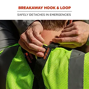 Ergodyne Squids 3138 Barcode Scanner Padded Harness, Tethering Lanyard for Bar Code Scanners, Breakaway Design Large