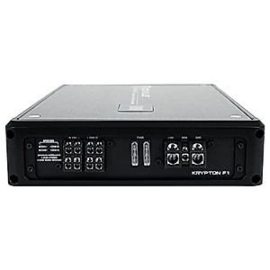 Rockville Krypton F1 1600w Peak / 400w RMS 4 Channel Car Audio Amplifier Bundle RWK42 4 Gauge Installation Wire Kit (2) RCA's