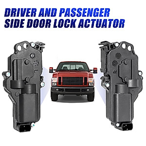 LCWRGS Power Door Lock Actuator Front Rear Driver & Passenger Side Replacement for Ford Excursion Expedition F150 F250 F350 F450 Ranger Taurus Mazda B2300 B2500 B3000 B4000 Mercury, 746-148 746-149