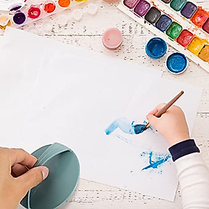 EXCEART 10Pcs Block Printing Baren Printmaking Ink Plates Plastic Printmaking Tools Printmaking Painting Supplies Art Crafts Accessories (Blue)