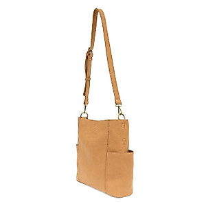 joy susan Kayleigh Side Pocket Bucket Bag - Warm Tan