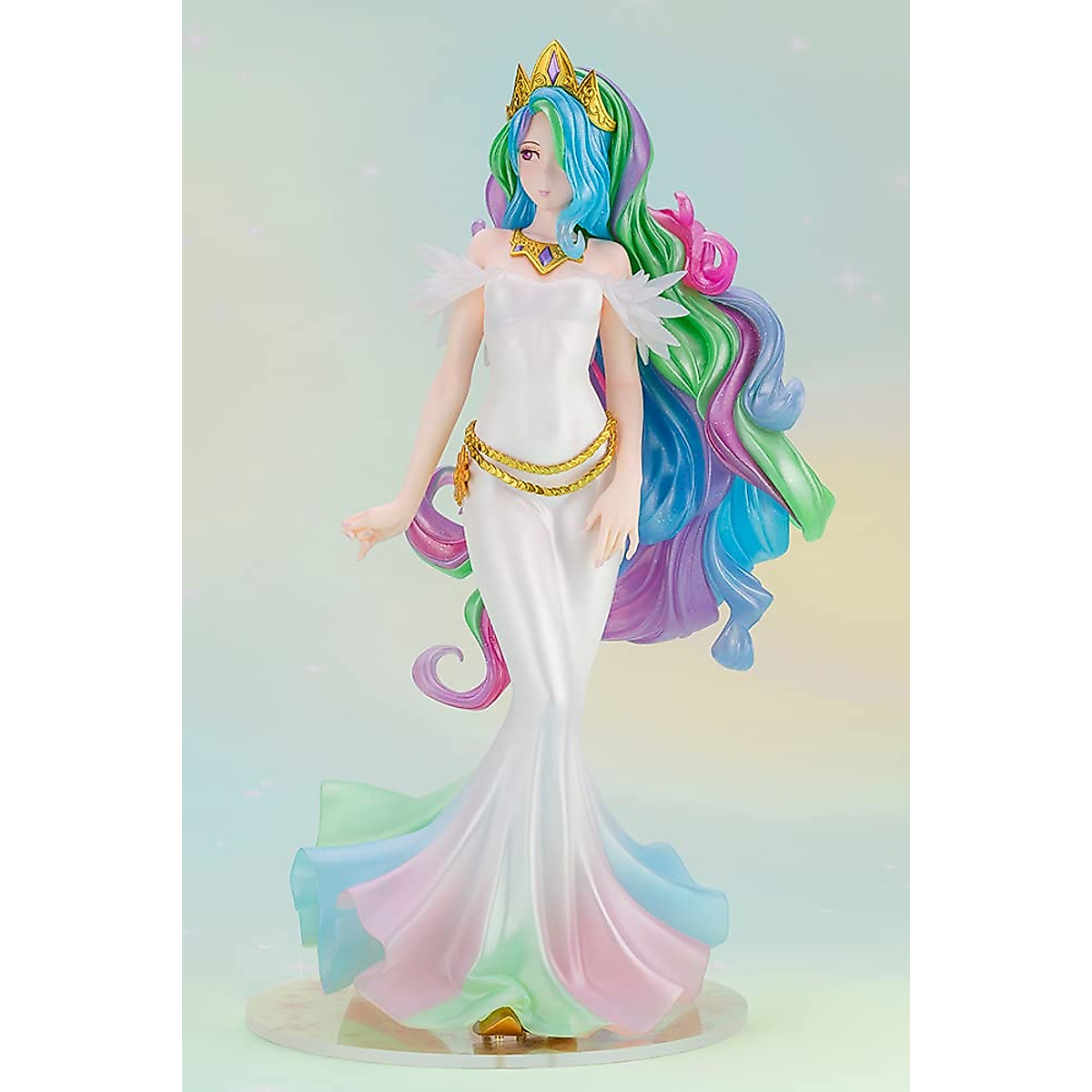Kotobukiya My Little Pony: Princess Celestia Bishoujo Statue, Multicolor