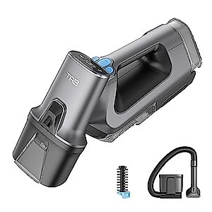 TAB Carpet Cleaner Machine, Portable Carpet Cleaner,2023 Upgrade Lightweight Cordless Spot Cordless Upholstery Stain Remover Deep Cleaner for Pets,Stairs,Car,With PowerBrush & Extend Hose, ErasePro H6