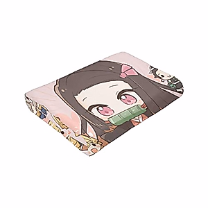 Anime Unisex Throw Blanket Flannel Blankets for Bedding Couch Sofa Living Room Throws All Season 50"X40"