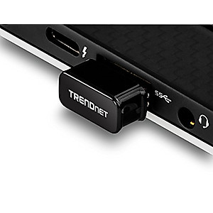 TRENDnet Micro N150 Wireless & Bluetooth 4.0 USB Adapter, Class 1, N150, Up to 150Mbps WiFi N, TBW-108UB Silver