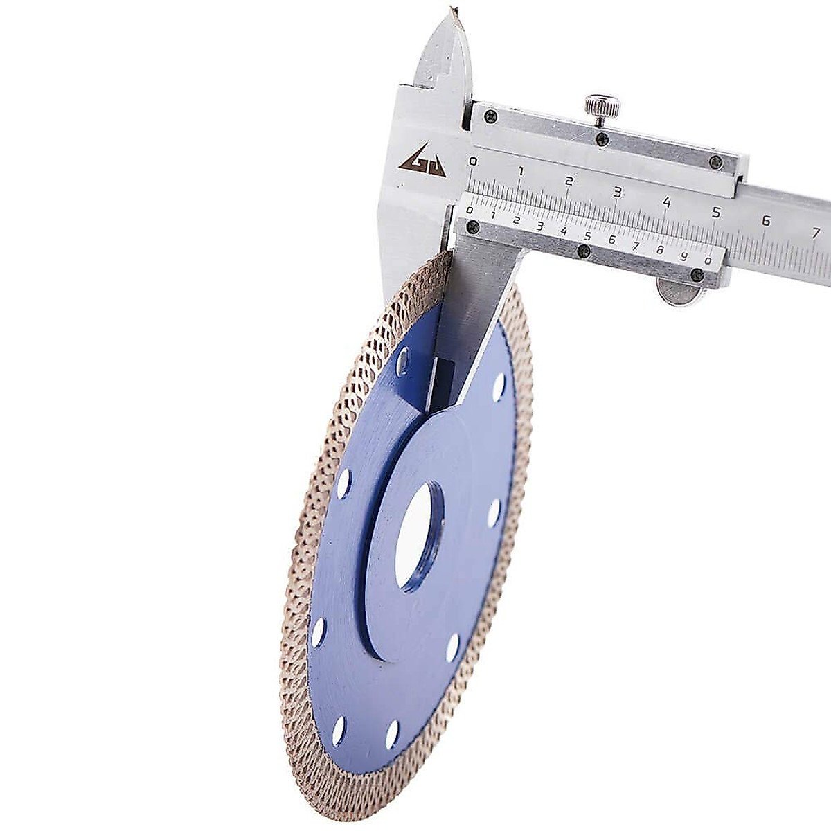 PEAKIT Dry Wet Tile Saw Blade 4 1/2 Inch Porcelain Diamond Blade Ceramic Cutting Disc Wheel for Angle grinder