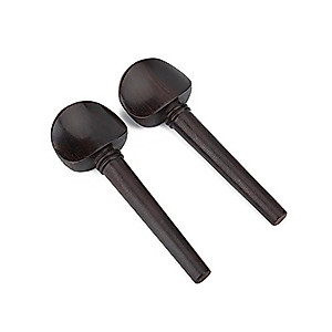 Cello Tuning Peg, 4pcs Ebony Wood Cello Peg 4/4 Cello Musical Instruments Accessories
