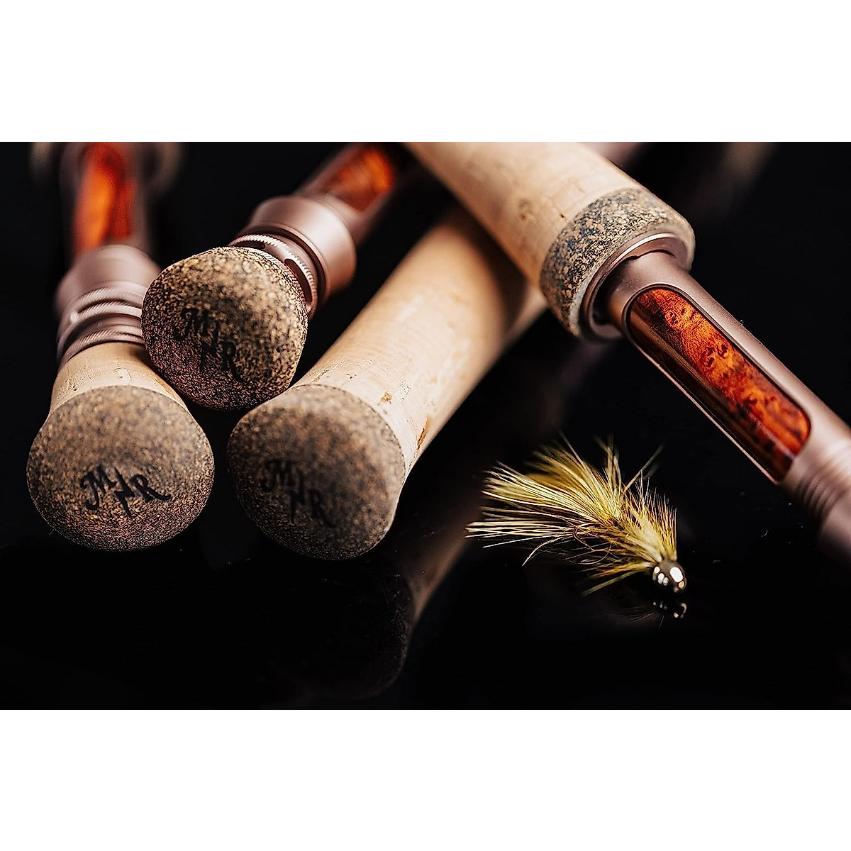 Moonshine Rod Co. Fly Fishing Rod with Carrying Case and Extra Rod Tip Section Medium Action, The Drifter II, 5wt 9'