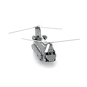 Metal Earth CH-47 Chinook 3D Metal Model Kit Bundle with Tweezers Fascinations