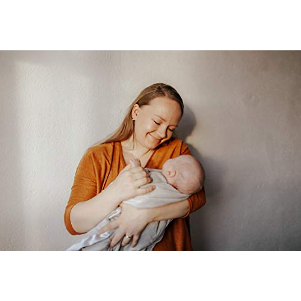 AW BRIDAL Personalized Baby Blanket Gift, Receiving Baby Blankets for Boys Girls, Elephant Baby Stuff Customized Baby Blanket Shower Gifts(36x36inch)