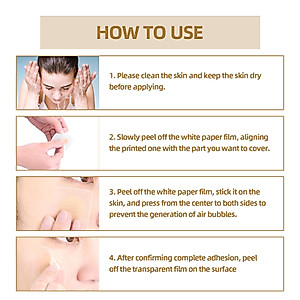 Tattoo Cover Up,Scar Cover Stickers Tape,Waterproof Ultra Thin Patch Pads Concealer Body Leg Bruise Stretch Scar Dark Spots Vitiligo Skin Makeup,Long Lasting Invisible Tattoo Flaw Conceal Patch 60PCS