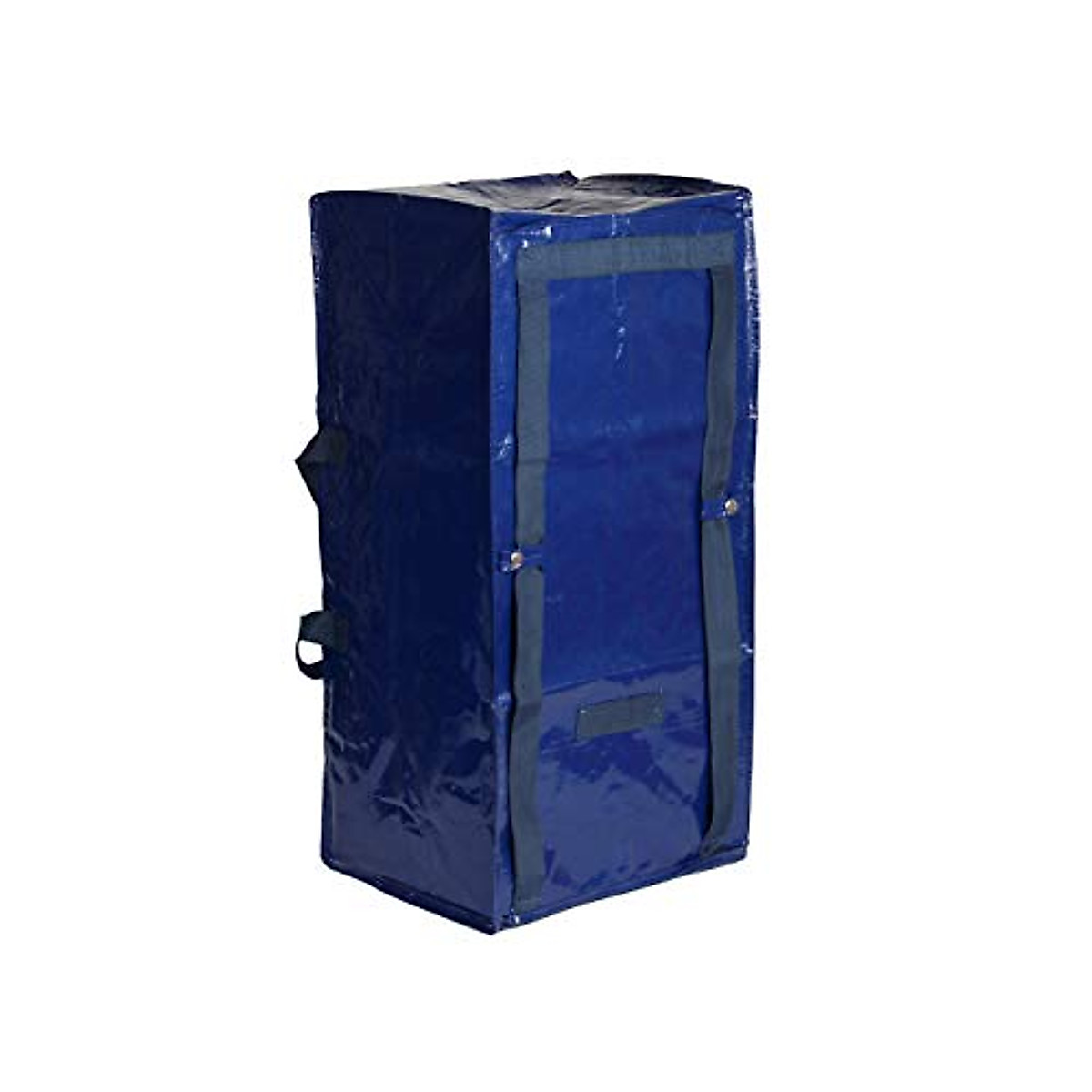 Earthwise Heavy Duty Extra Large Storage Bag Moving Tote Backpack Carrying Handles & Zipper Compatible with IKEA Frakta Hand Carts Wardrobe Boxes Packing Supplies Alternative to Moving Boxes (8 Pack)