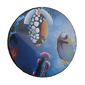 Yibuy Sound Drum Percussion Wave Bead Ocean Hand Drum with Hardwood Sea Drum Musical Instrument Percussion 253mm/9.96inch (Diameter) for Party