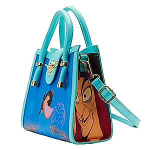 Loungefly Disney Aladdin Jasmine Princess Scenes Crossbody Bag